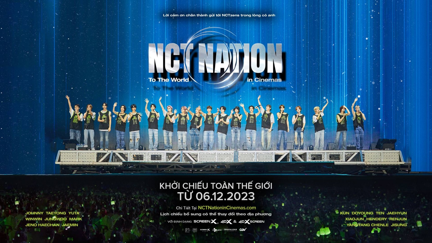 NCT NATION: TO THE WORLD IN CINEMAS - NCT NATION: VƯƠN TẦM THẾ GIỚI 2023 | Thông tin - Lịch ...